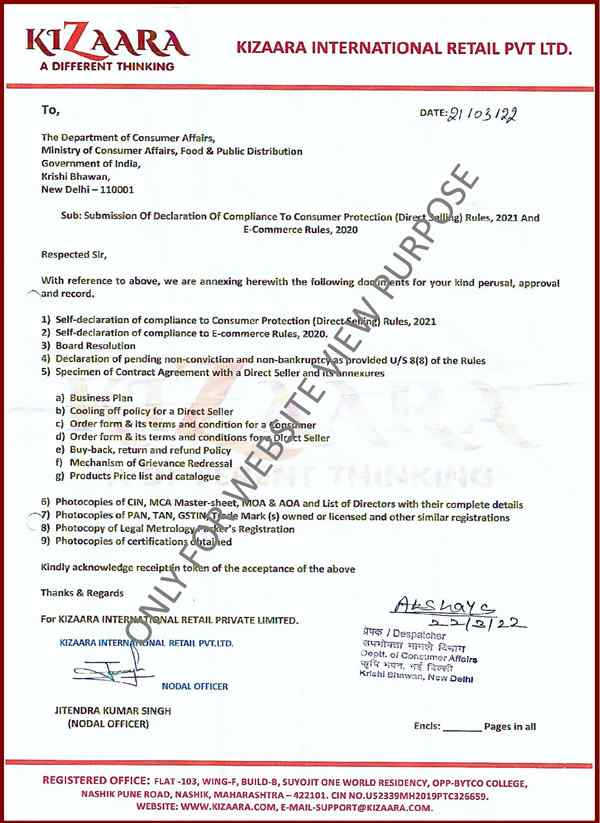 KIZAARA - A DIFFERENT THINKING